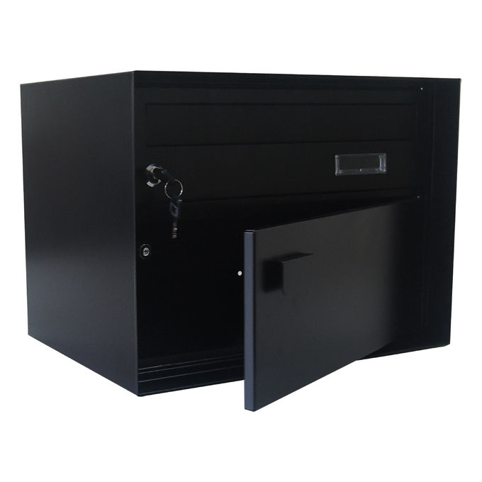 Outdoor Residential Garden Steel Mailbox Waterproof Letterbox Parcel Box