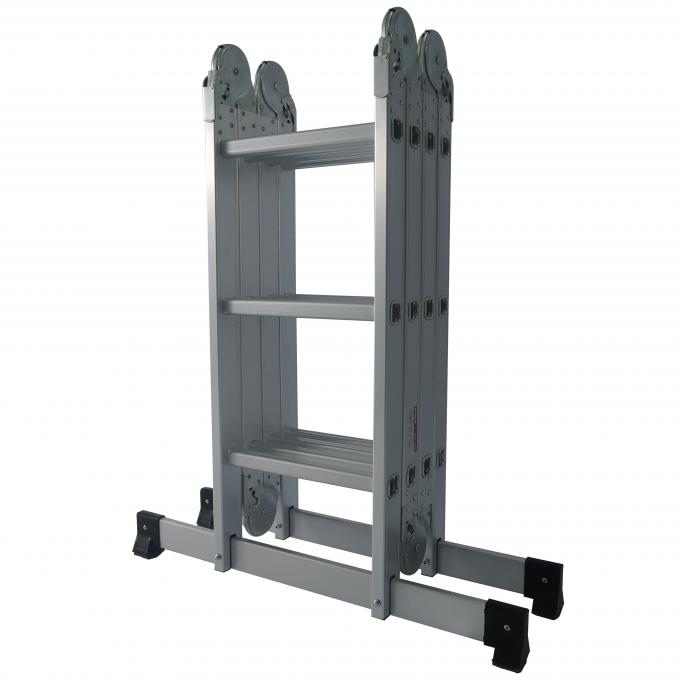 Professional Aluminum Multi Purpose Ladder 4x3 Collapsible Aluminum Ladder