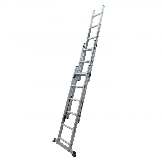 Compact Design Aluminium Telescopic Ladder 3x6 GS EN131 Certificated